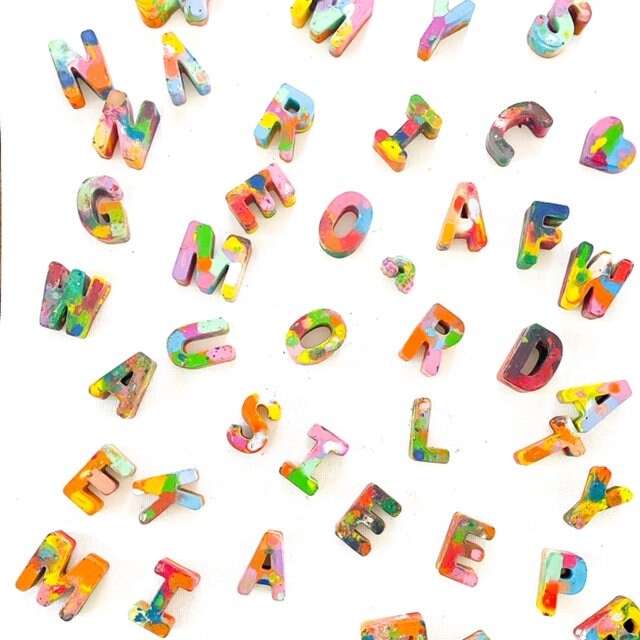 Crayon Name Set . - Etsy