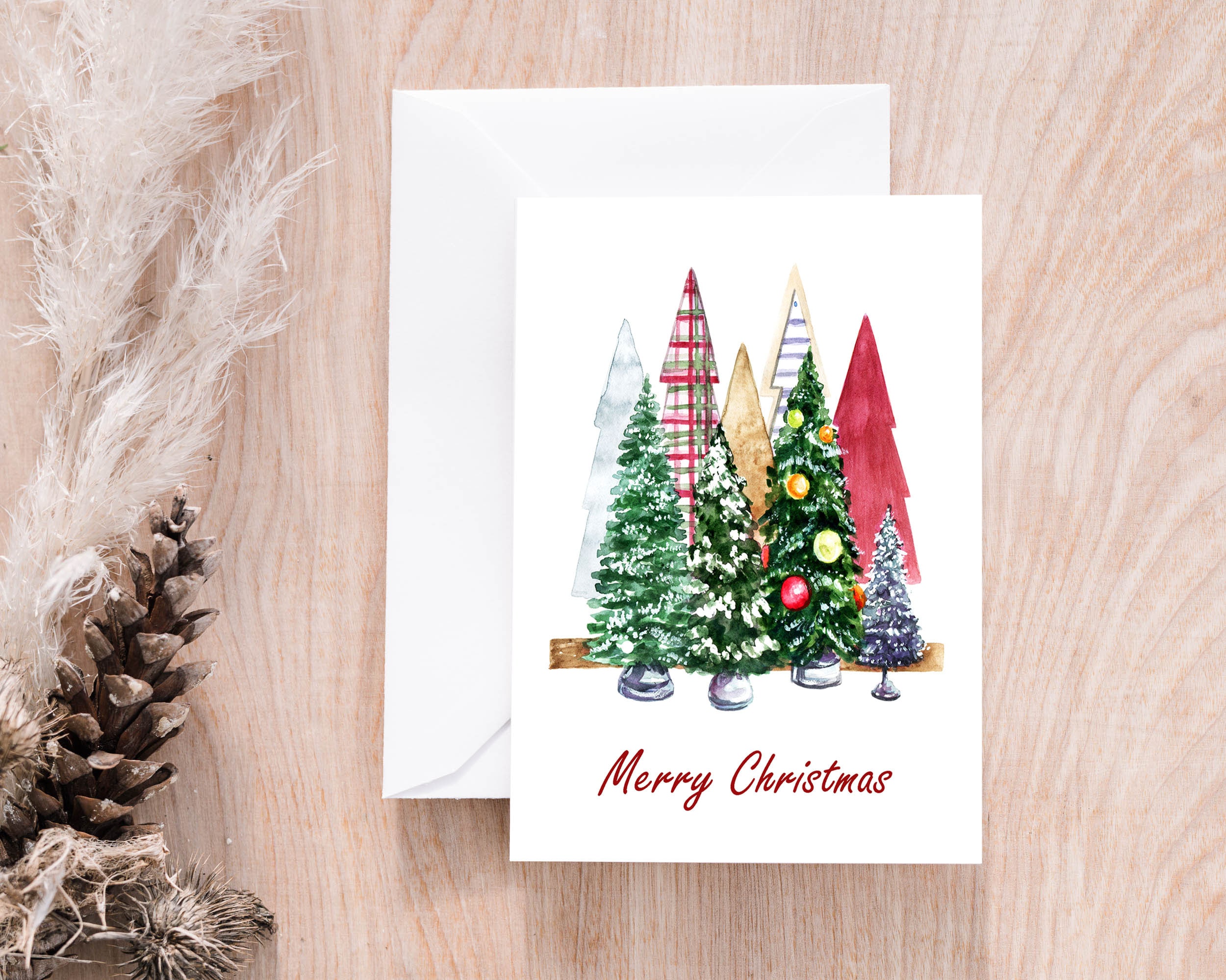 Printable Christmas Card 5x7 Holiday Cards the Office Xmas - Etsy