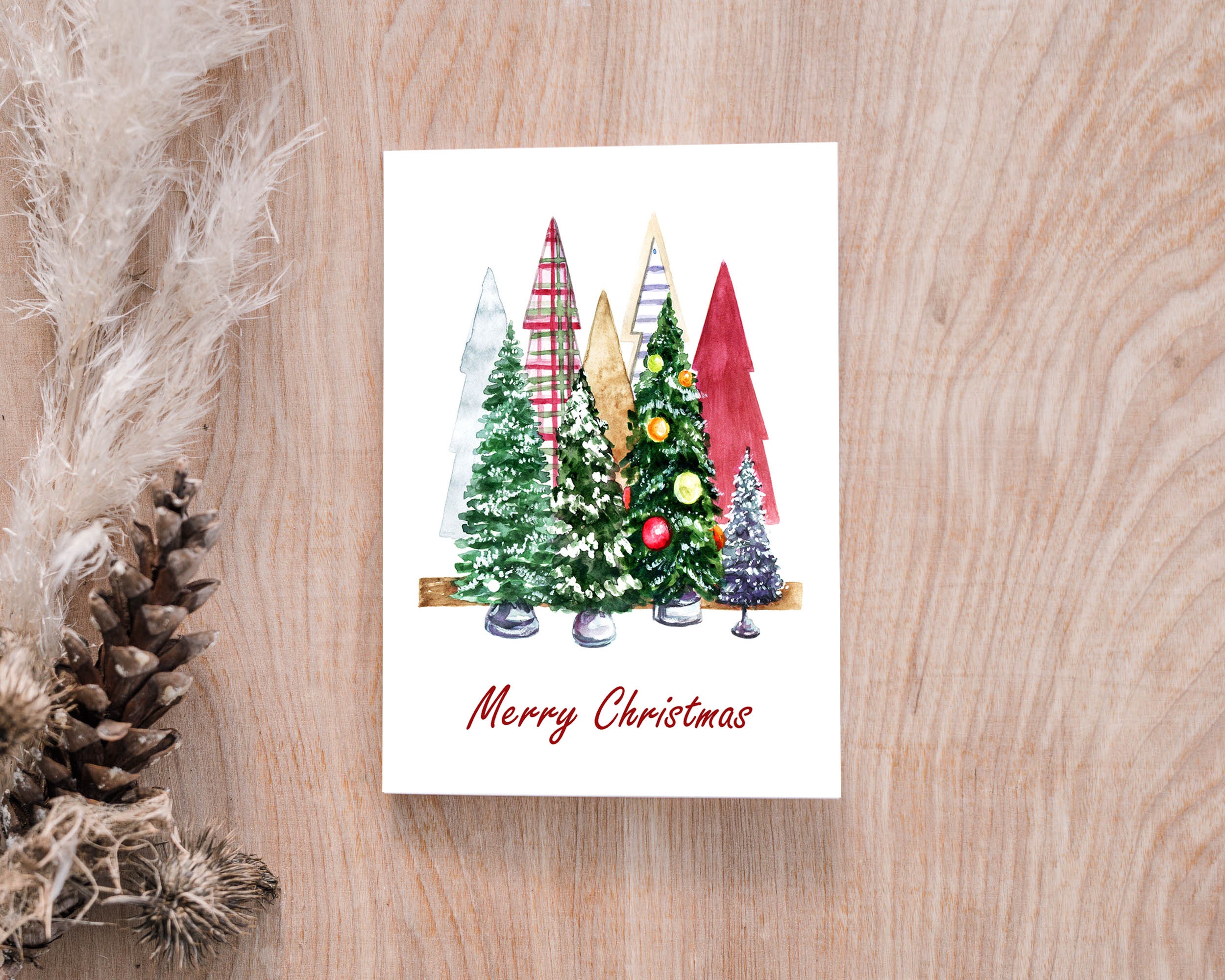 Printable Christmas Card 5x7 Holiday Cards the Office Xmas - Etsy