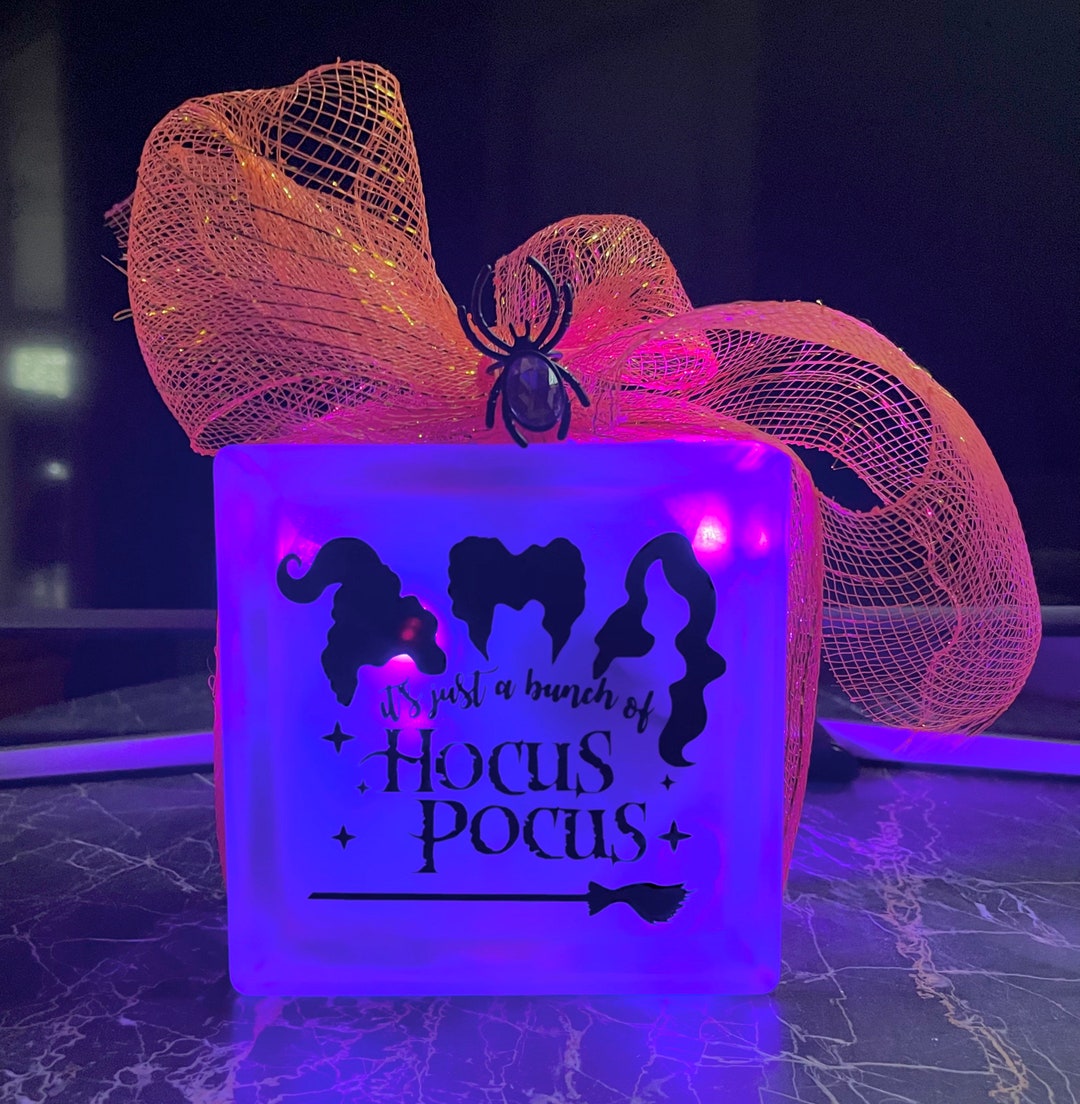 Hocus Pocus Light up Box Halloween Decoration - Etsy