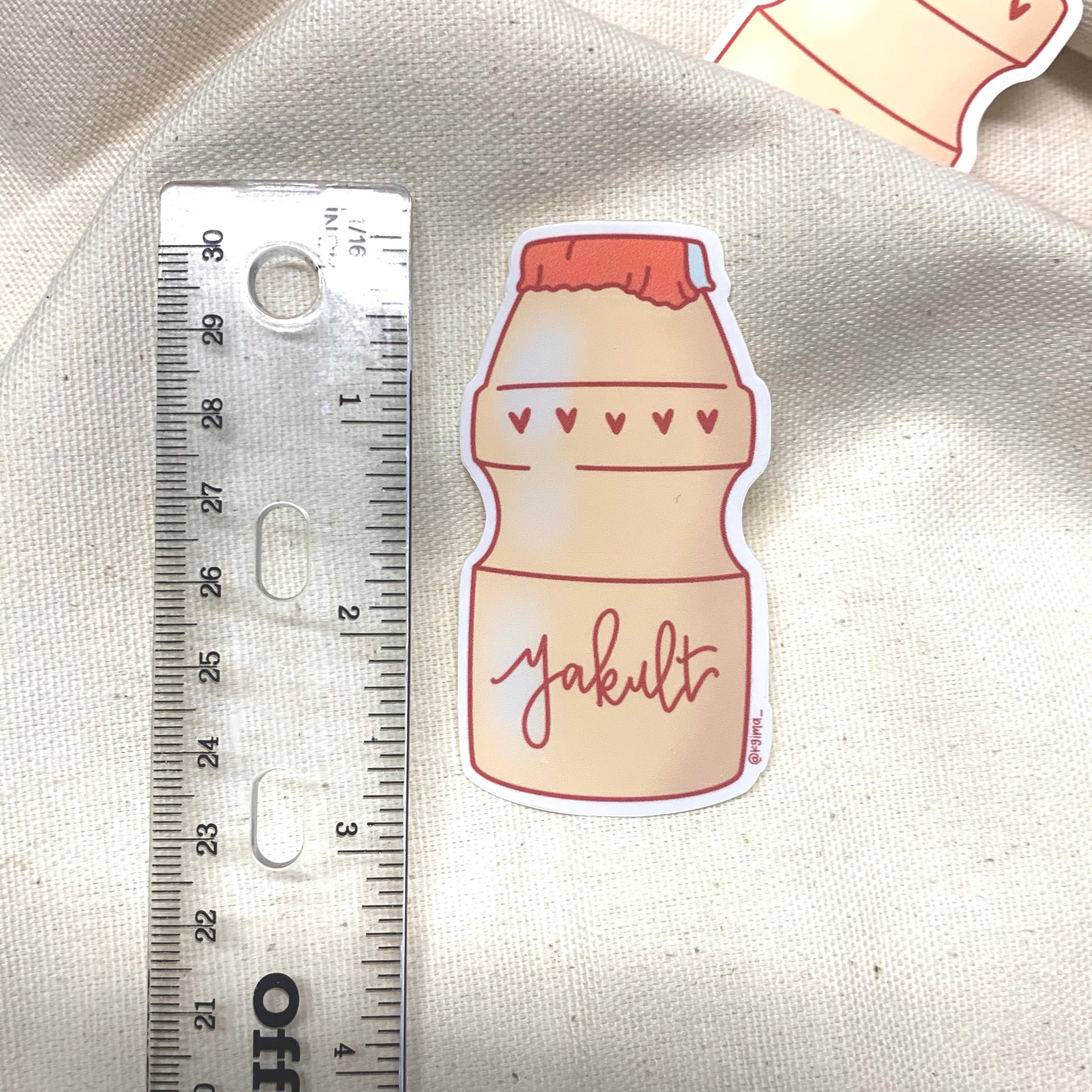 Yakult Sticker 3 Inch Weatherproof - Etsy