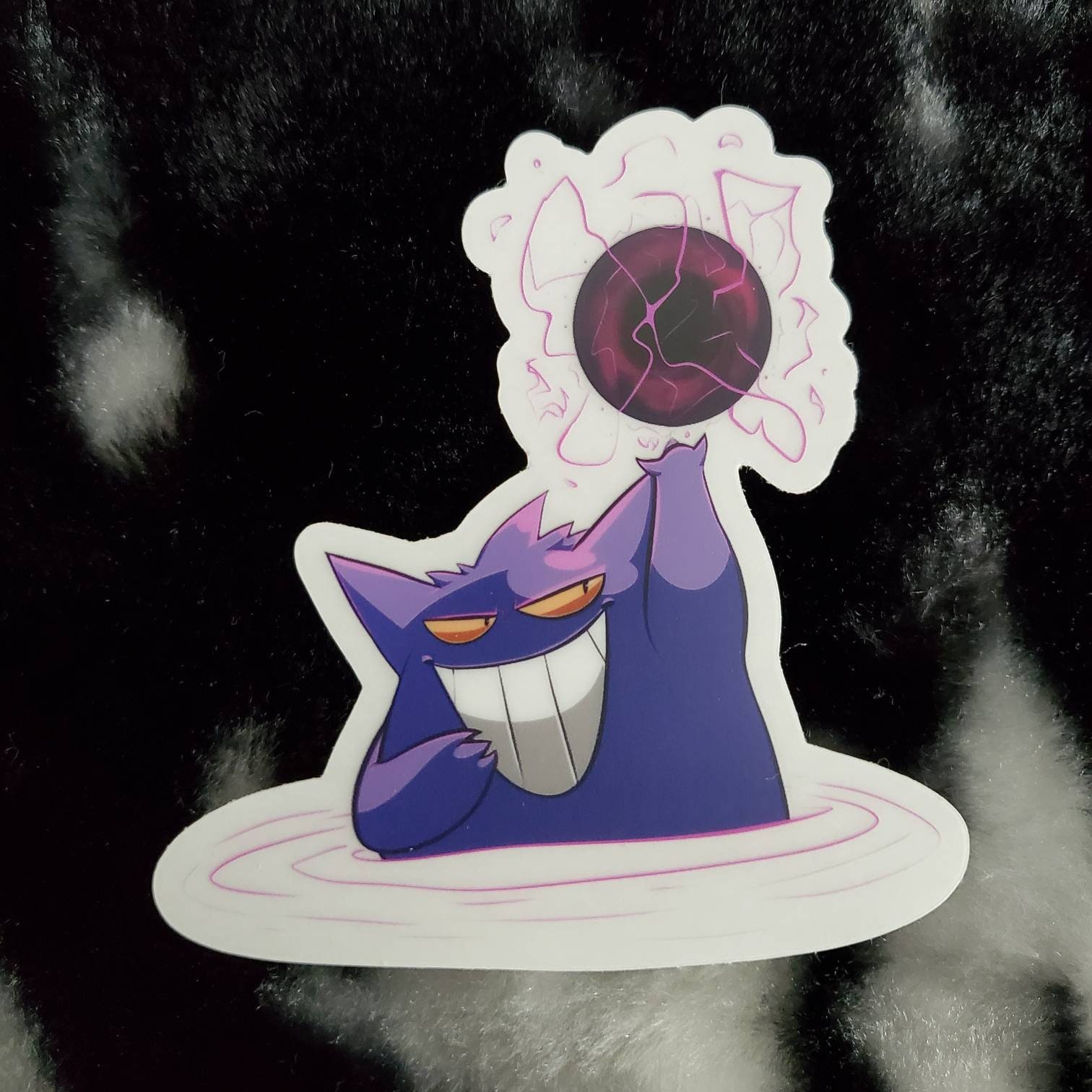 Transparent Gengar Stickers - Etsy