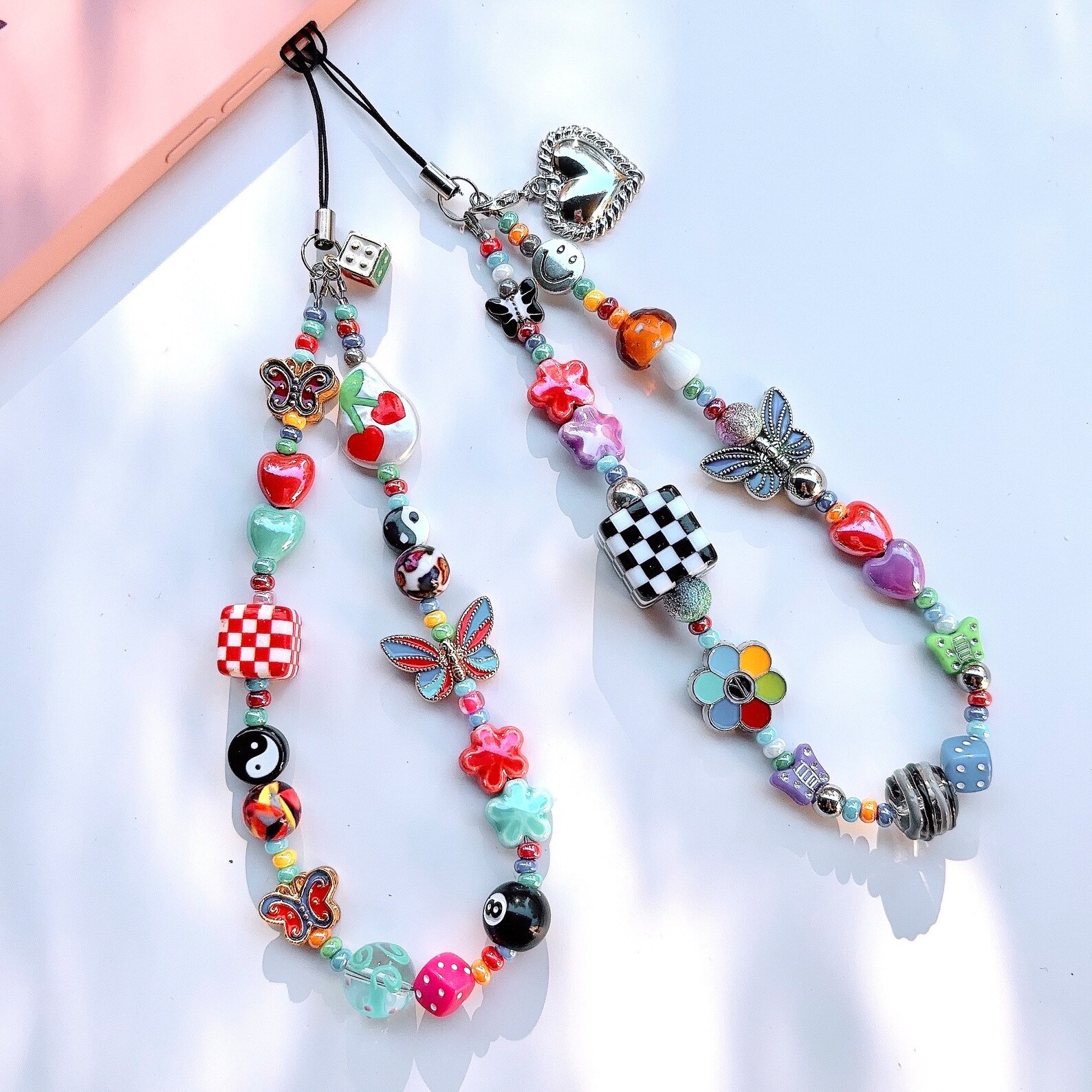 Y2k Phone Charm, Cool Girl Phone Charm, Y2k Phone Charm, 8 Ball Phone ...
