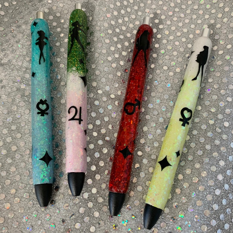 Sailor Moon Inspired Ink Joy Glitter Gel Pens Custom Inkjoy - Etsy