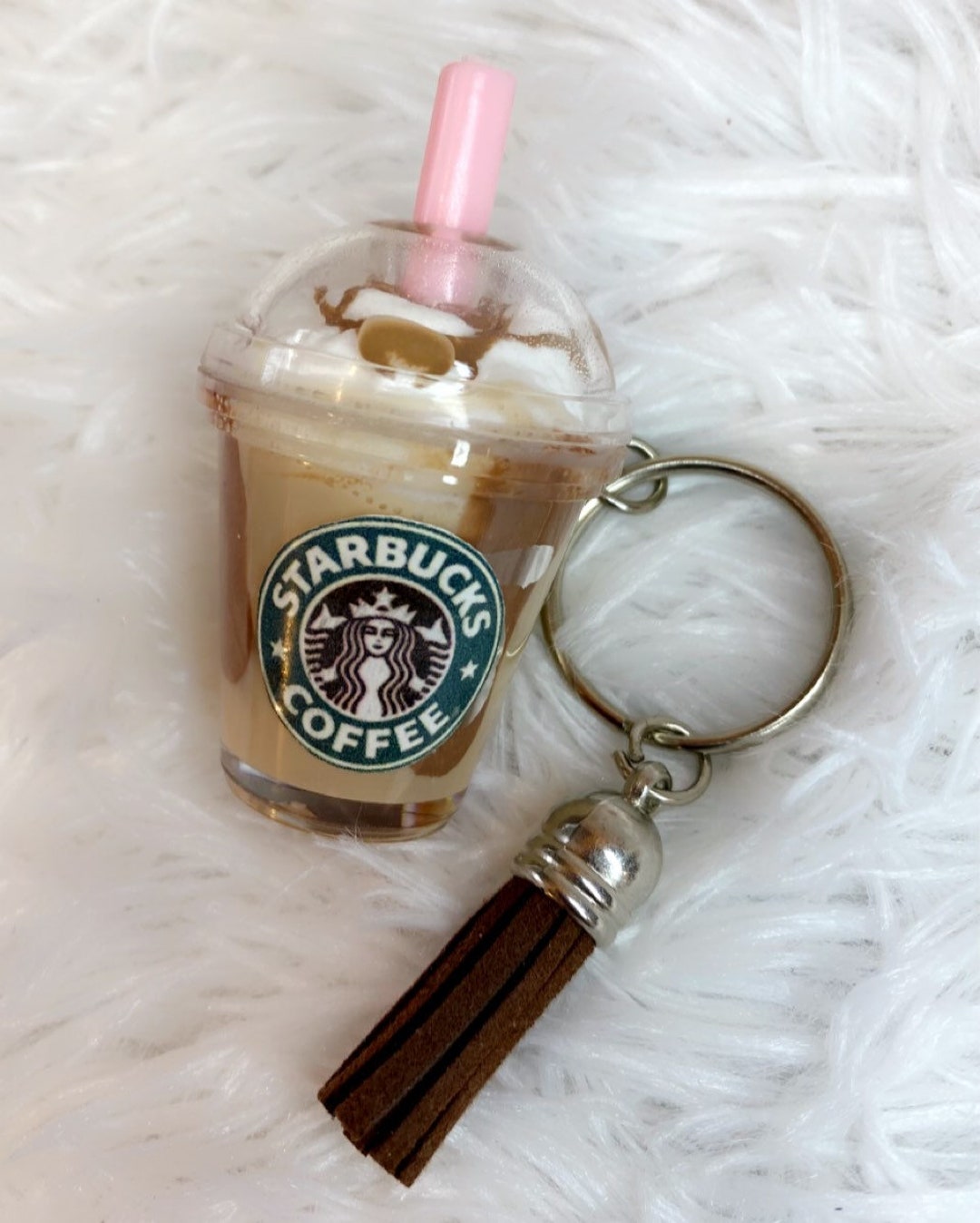 Coffee Cup Keychain - Etsy