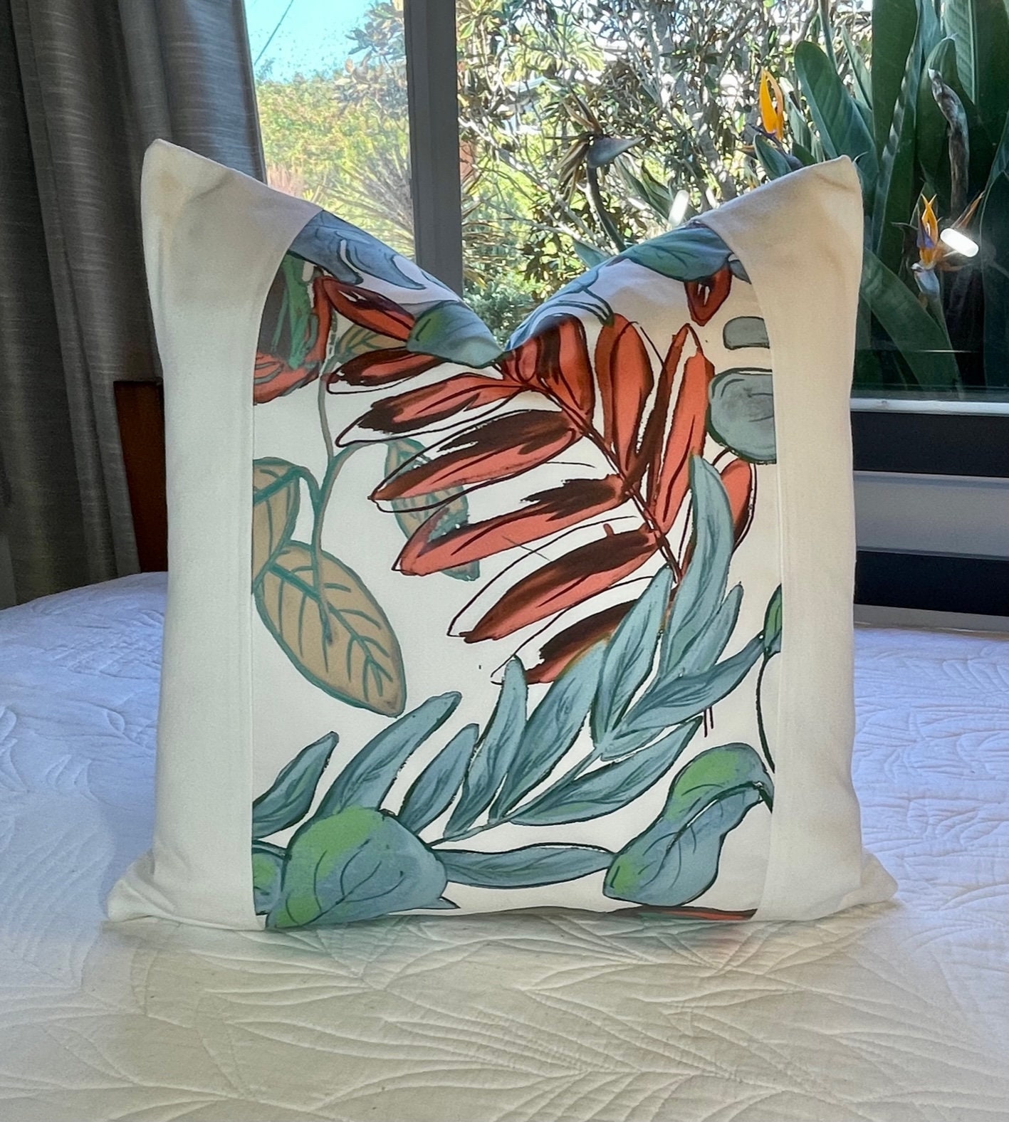 Tropical Art Fabric by Designer Mukta Lata Buru in This - Etsy