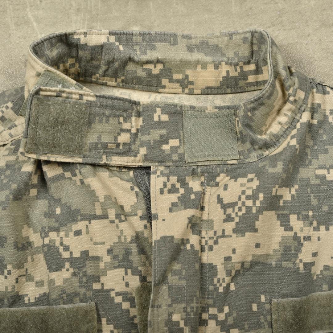 Us Army Camo Field Jacket Acu Digital Grey M - Etsy