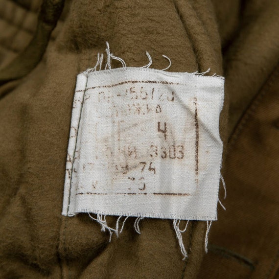 Soviet Army Telogreika Padded Deck Jacket - Gem