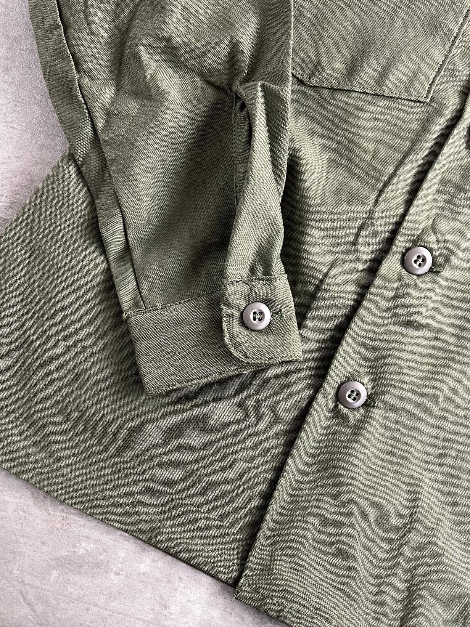 Us Army Og 107 Fatigue Shirt S|M - Etsy