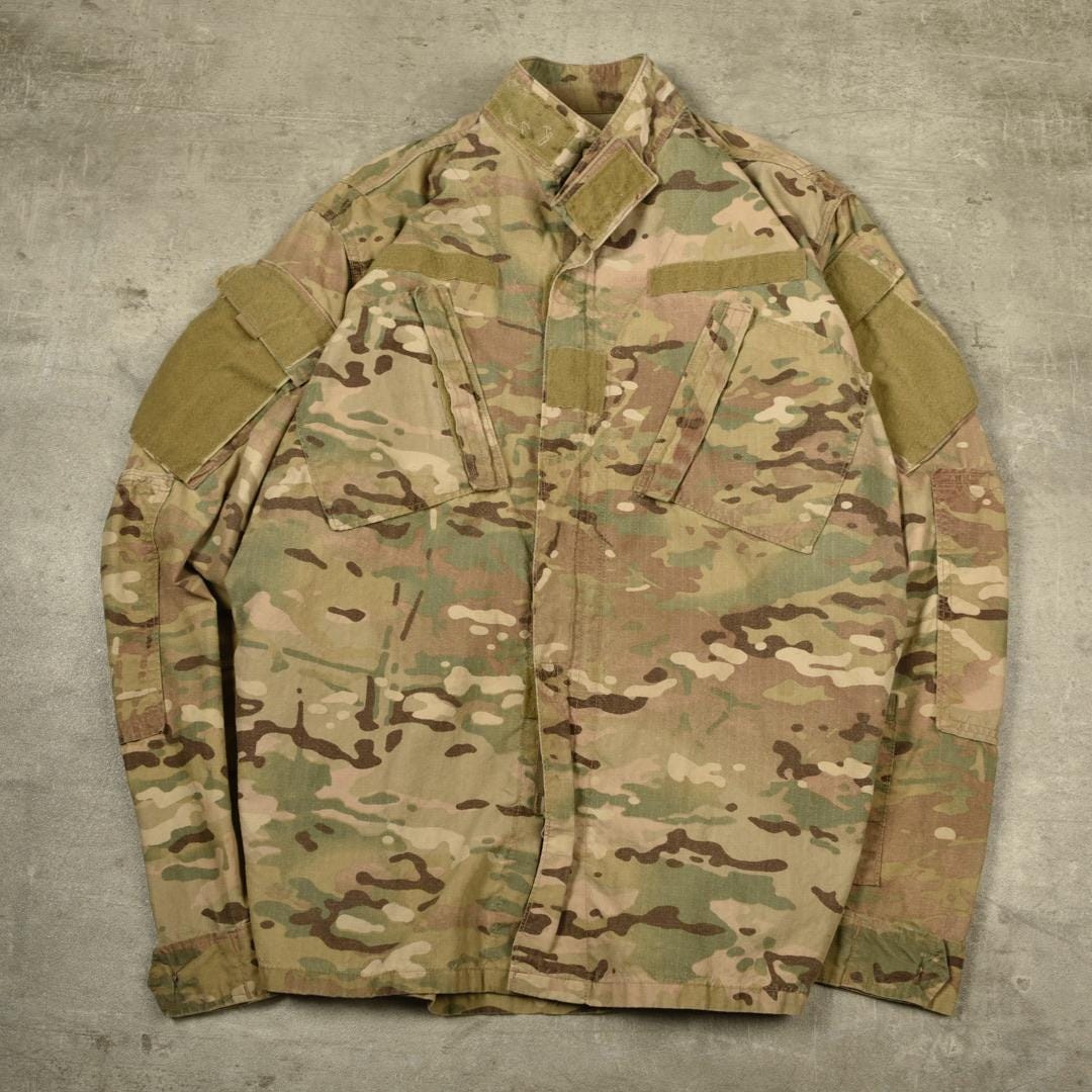 Us Army Camo Field Jacket Multicam Military - Etsy