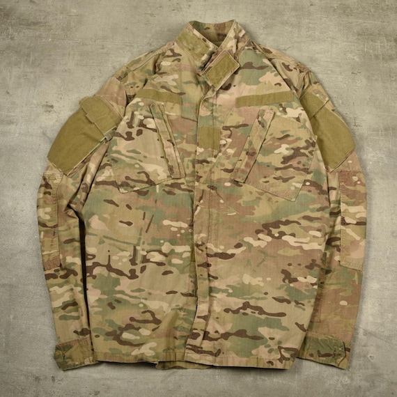 Us Army Camo Field Jacket Multicam Military - Gem