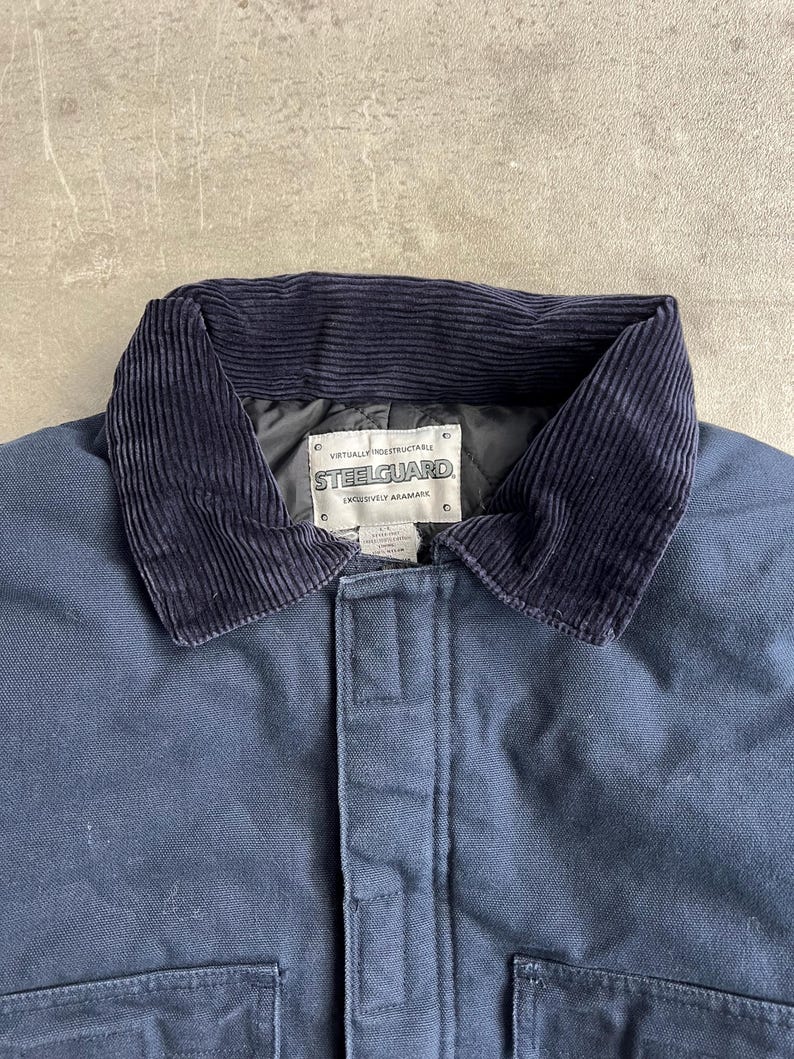 Workwear Heavy Jacket Blue - Etsy