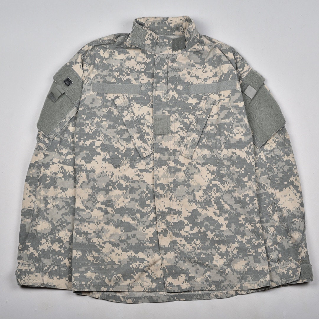 US Army Digital ACU Camo Field Jacket - Etsy