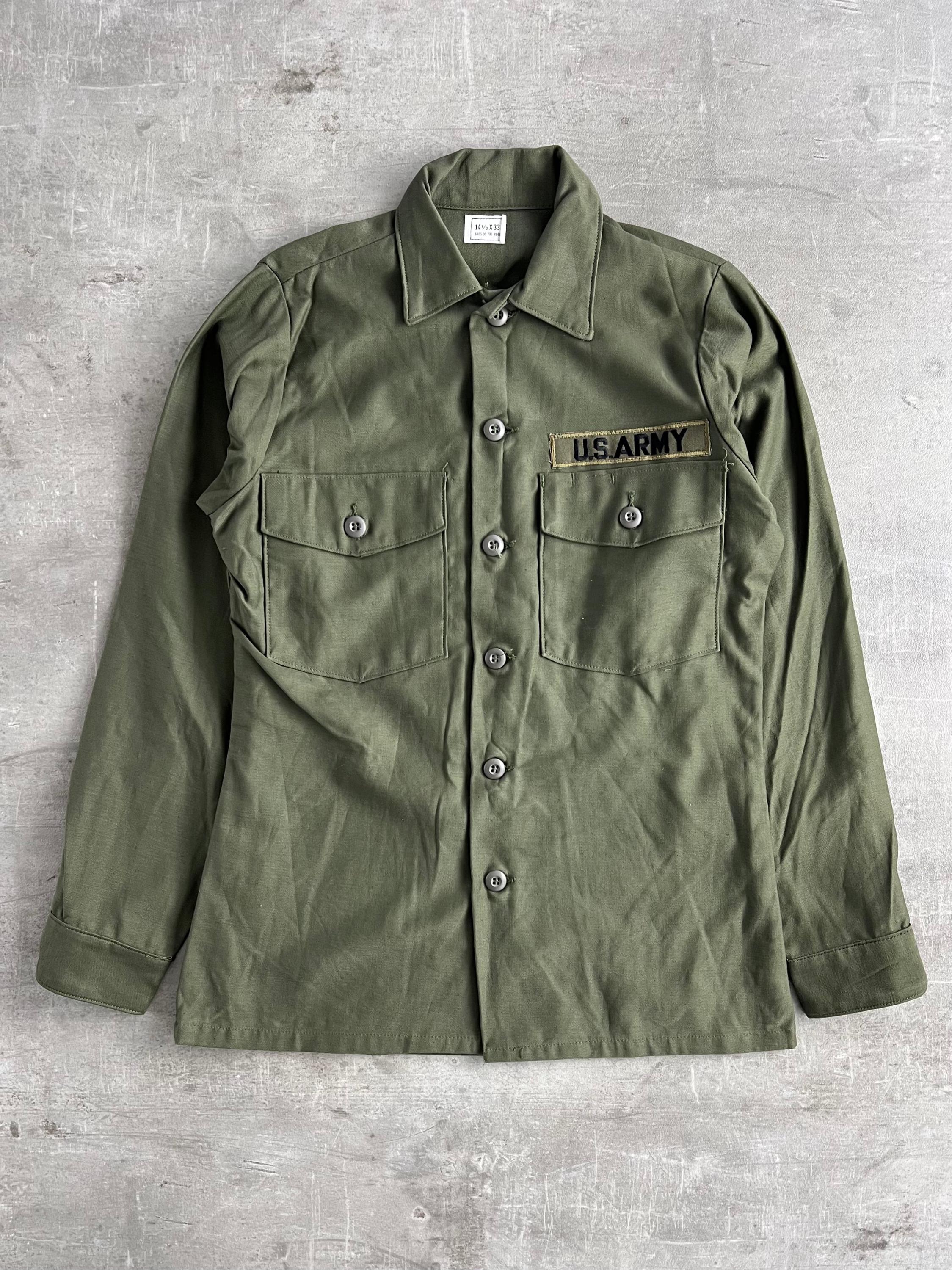 Us Army Og 107 Fatigue Shirt S|M - Etsy