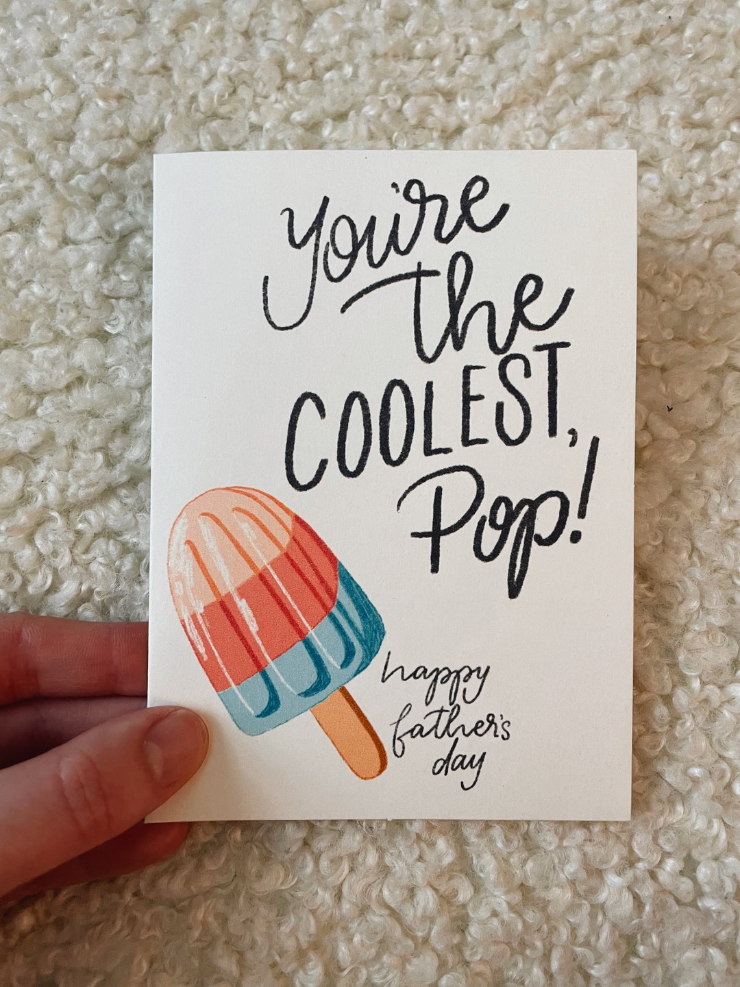 Coolest Pop Father’s Day Card - Etsy