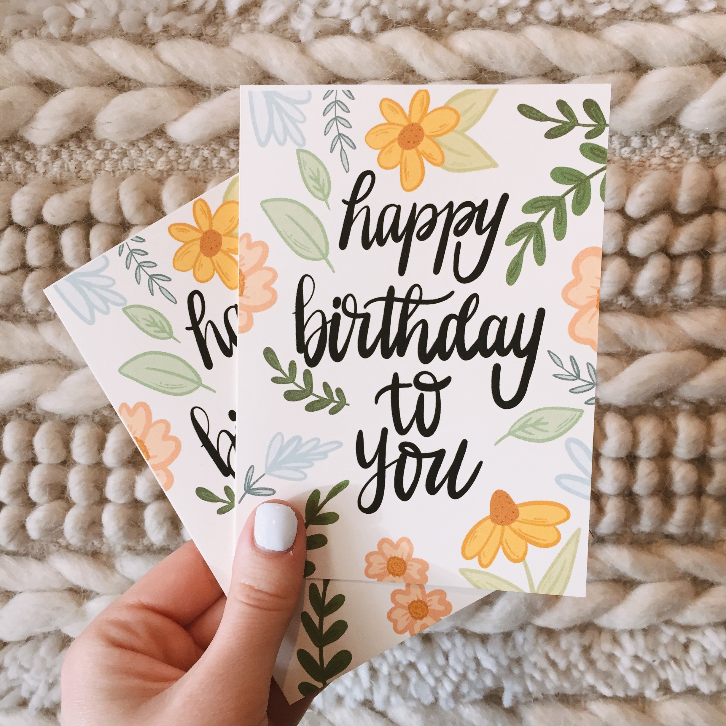 Happy Birthday to You Card - Etsy