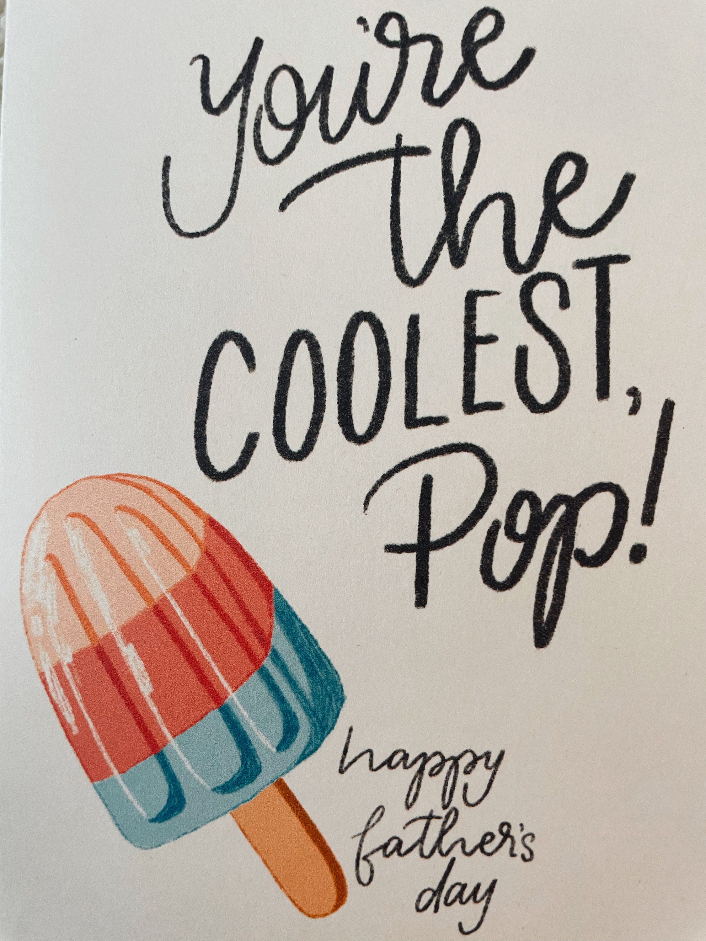 Coolest Pop Fathers Day Card - Etsy