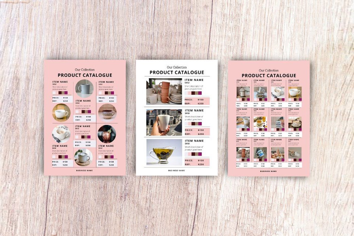 Editable Wholesale Line Sheet Template, Line Sheet for Wholesale Price ...