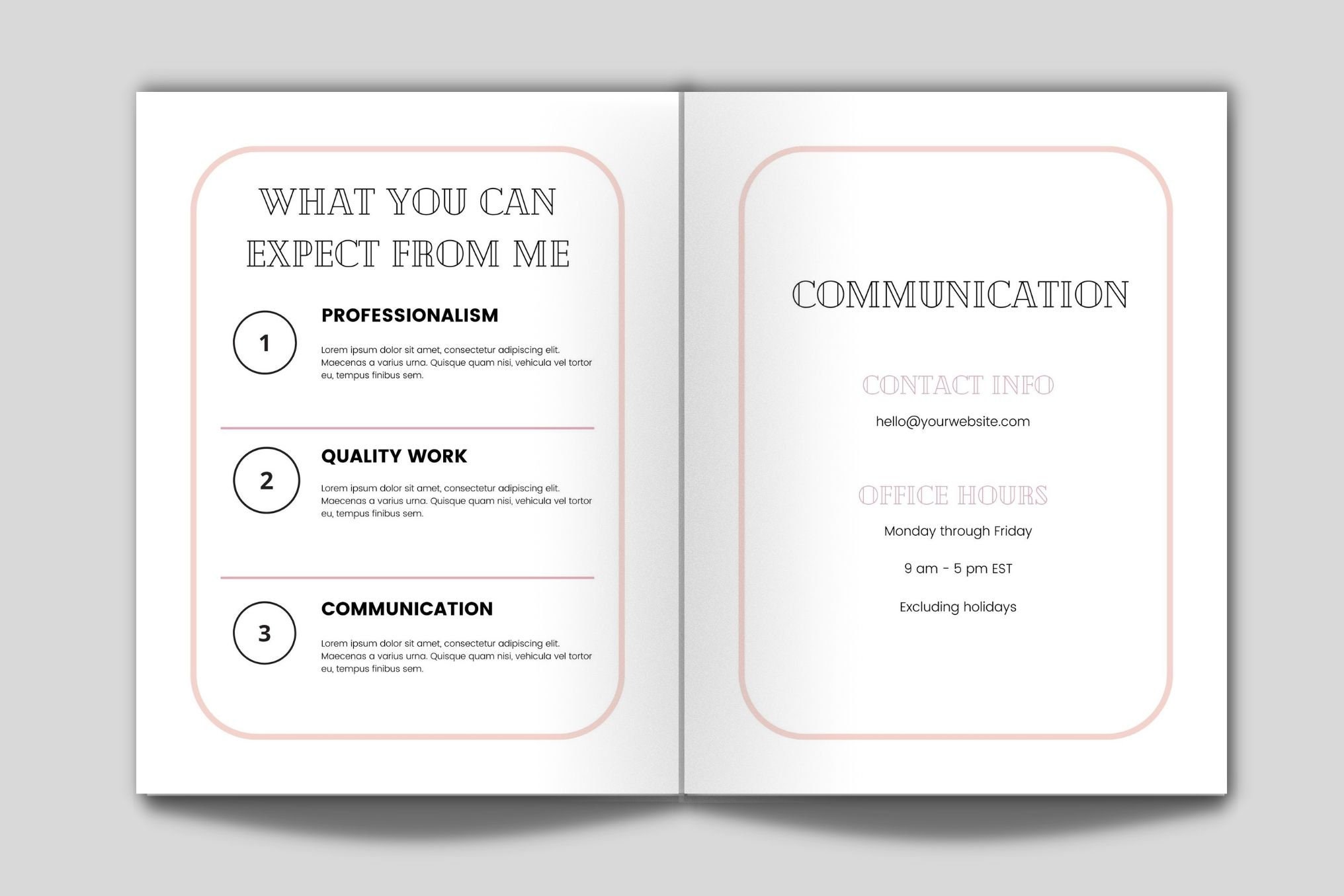 Editable Client Welcome Packet Template Canva Editable Virtual Assistant Welcome Packet New