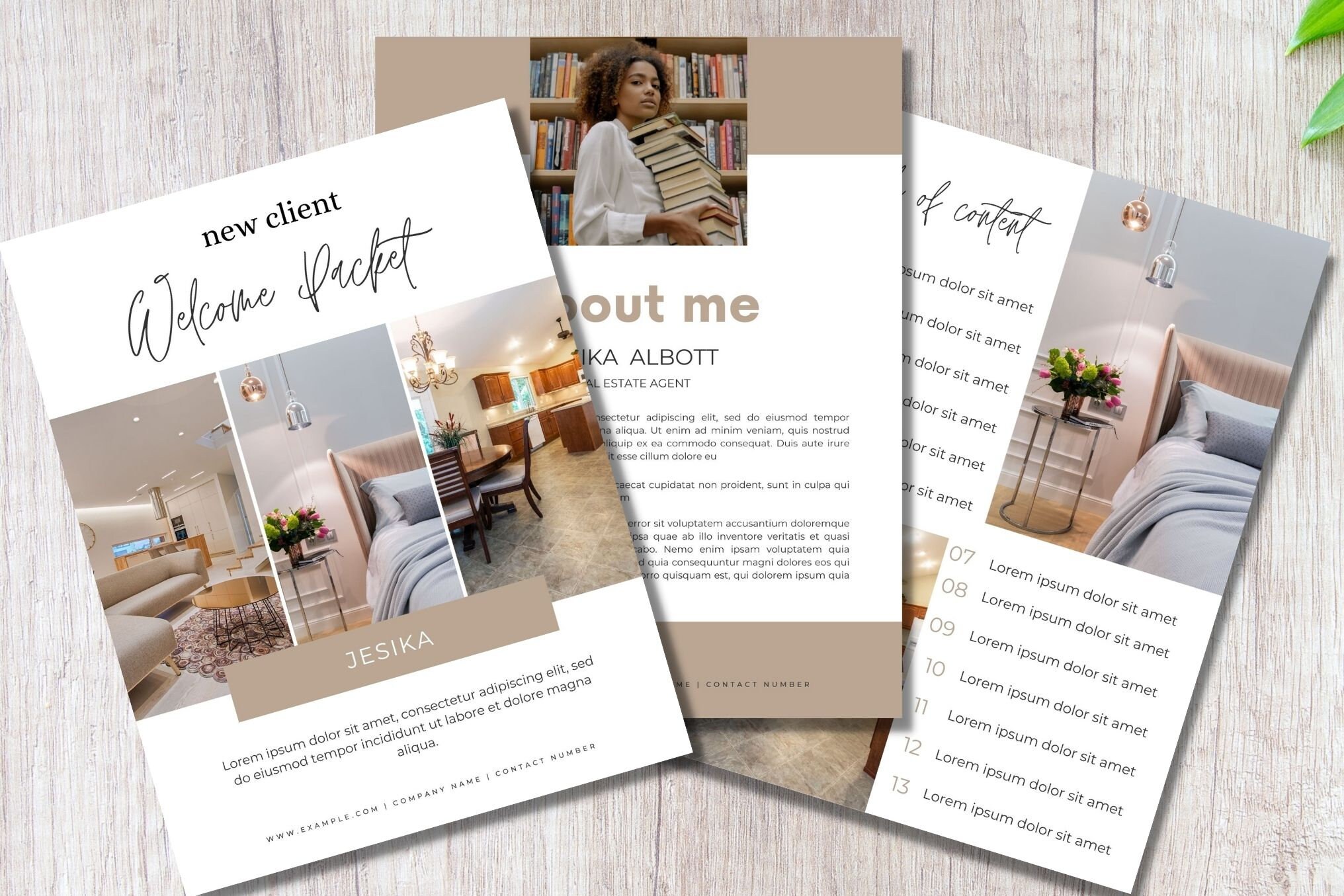 New Client Welcome Packet, Client Welcome Packet Template, New Client ...