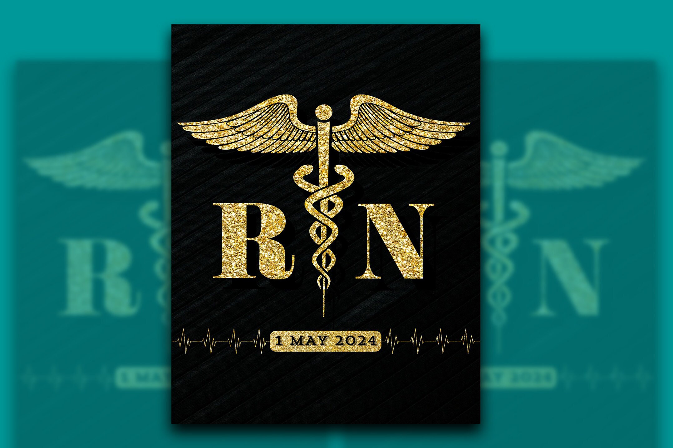Nurse Graduation Invitation | Licensed Nurse Graduation | Rn Graduation ...