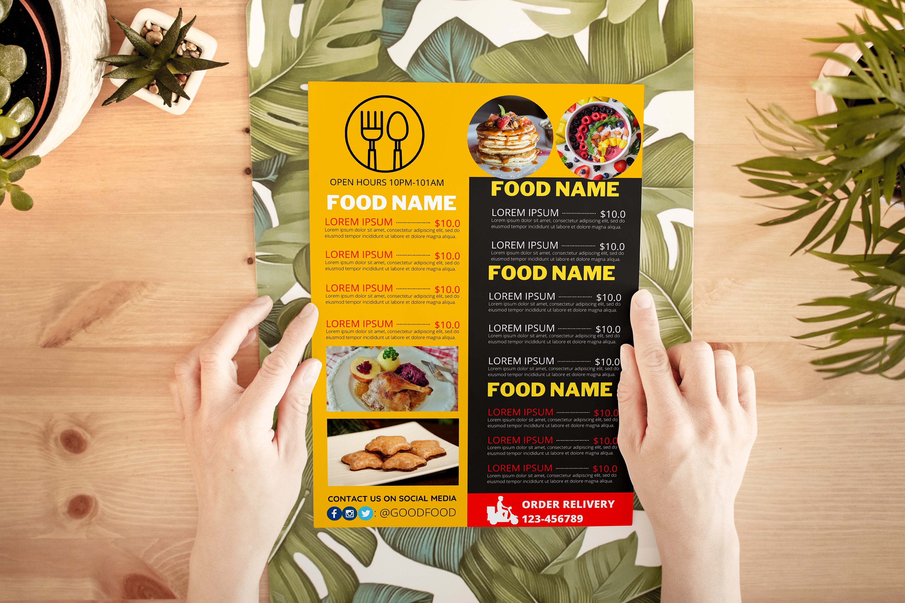 Food Menu Template,menu Template,restaurantmenu Template,dinnermenu ...