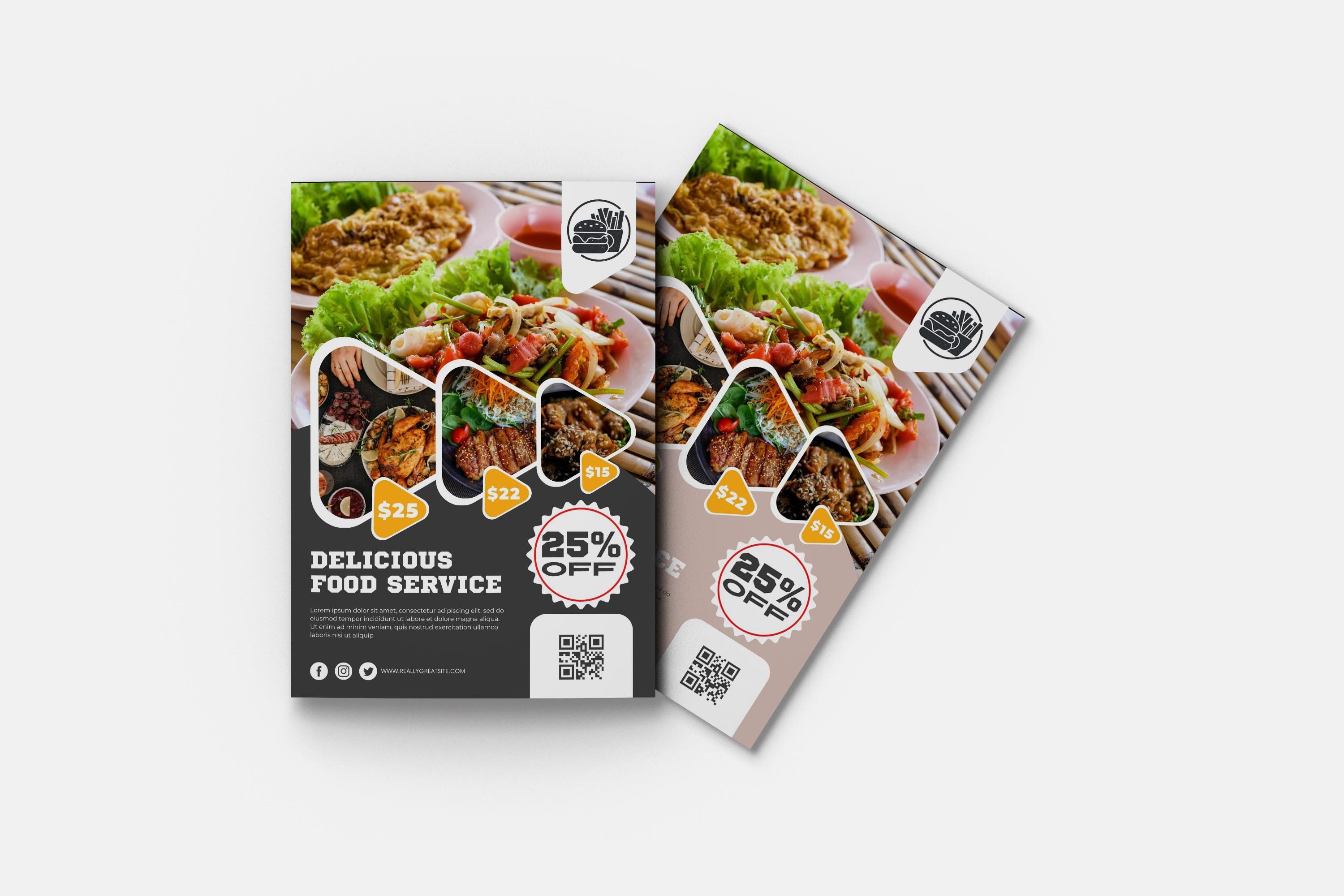 Food Flyer Template, Editable Template, Food Dinner Fundraising Flyer ...