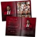 Modern Red Funeral Program Template | Editable & Printable 8 Pages | 8 ...