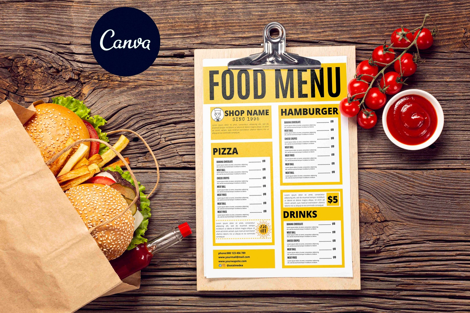 Restaurant Menu, Food Menu, Restaurant Food Menu, Food Menu Template ...