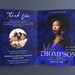 Funeral Memorial Booklet Canva Template (8 Pages), Elegant Style ...