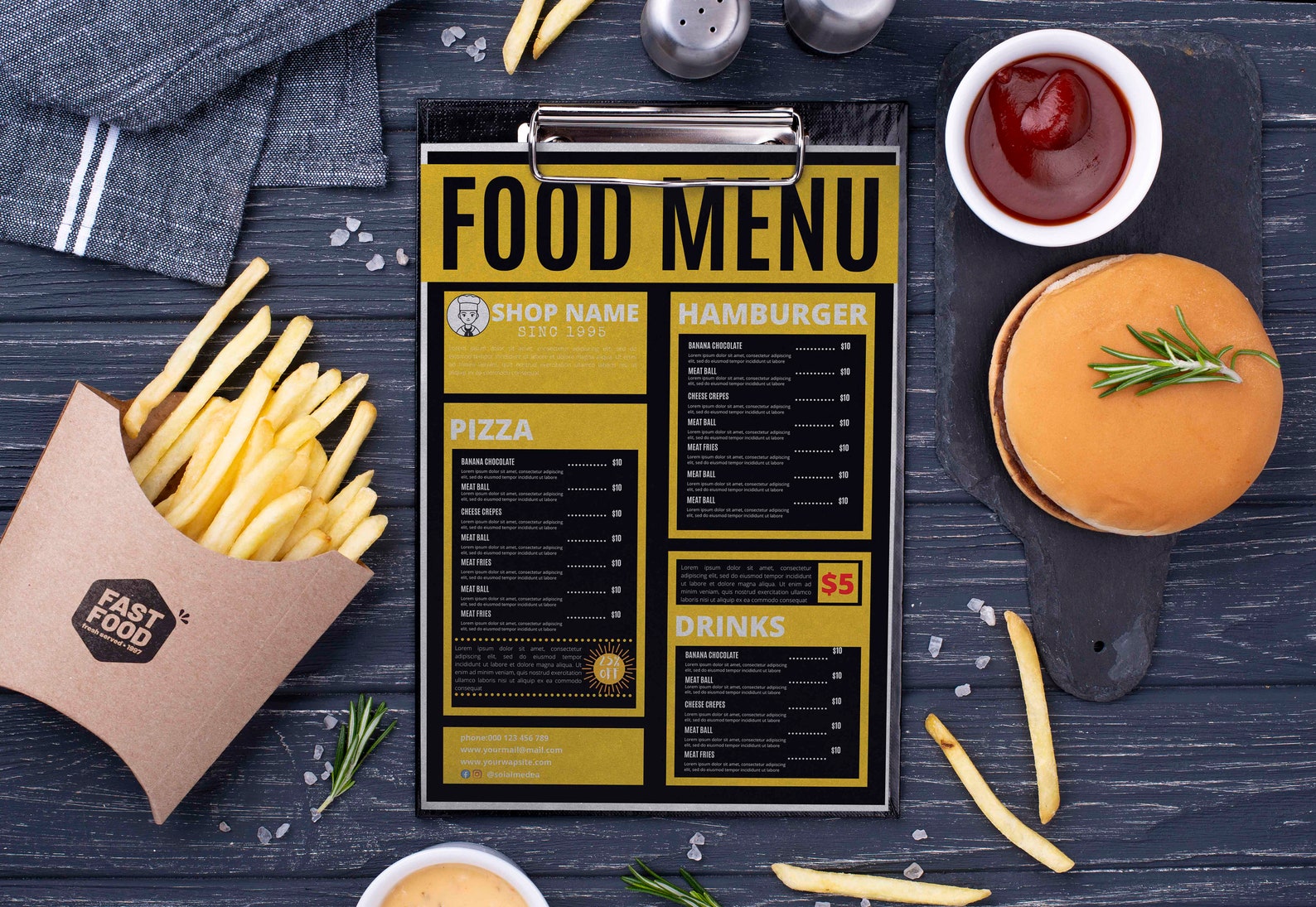 Restaurant Menu, Food Menu, Restaurant Food Menu, Food Menu Template ...