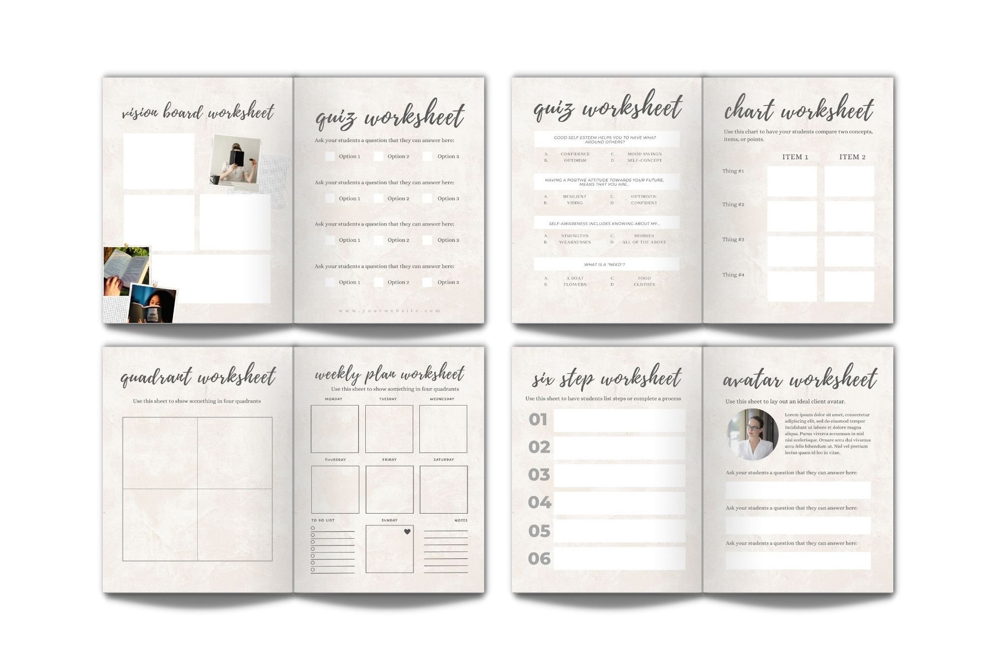 Editable Workbook Template | Canva Coaching Ebook Template | Lead ...
