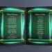 8 Page Green Funeral Program Template, Canva Funeral Booklet Template ...