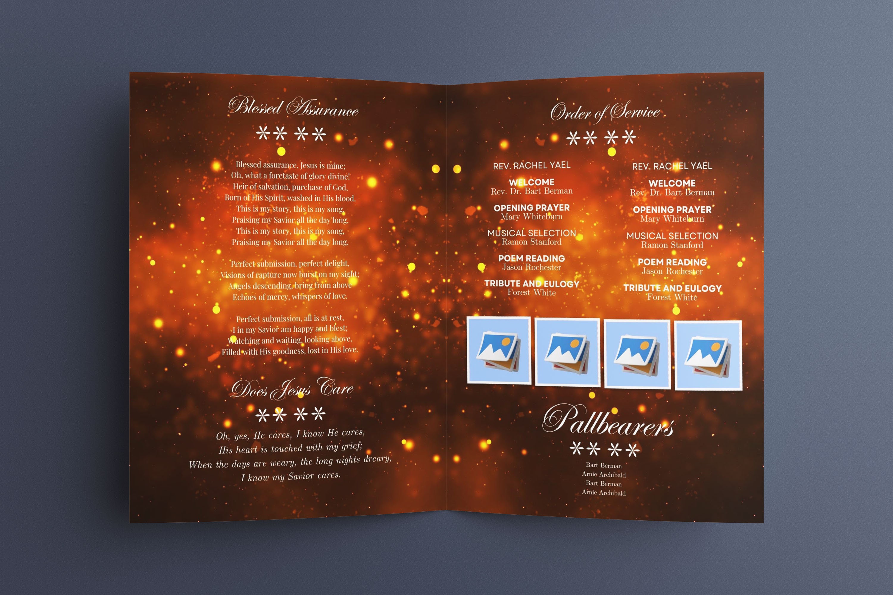 Modern Red Magazine Style Booklet , Editable Bi-fold Black & Gold ...