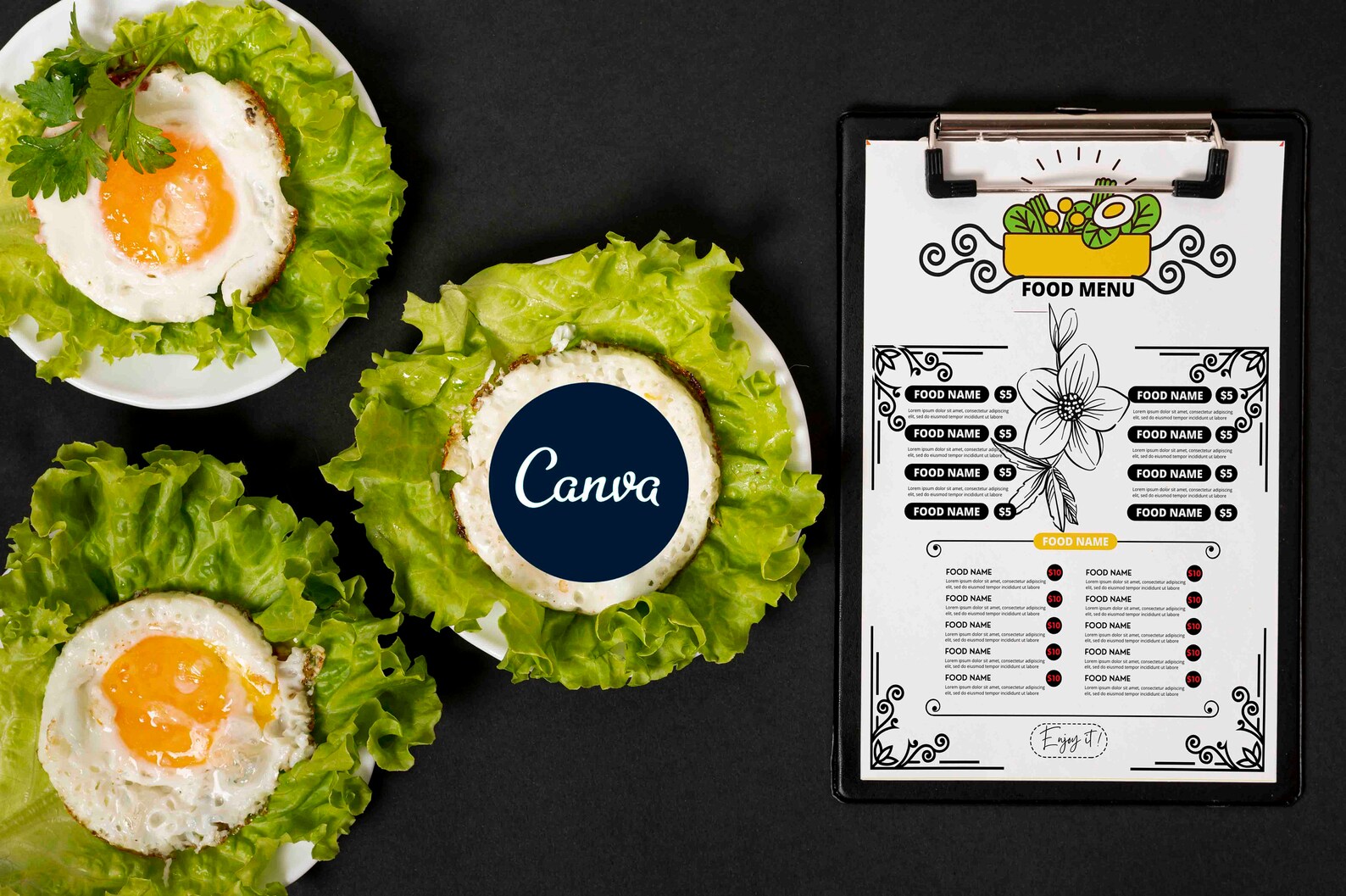 Restaurant Menu Food Menu Restaurant Food Menu Food Menu | Etsy