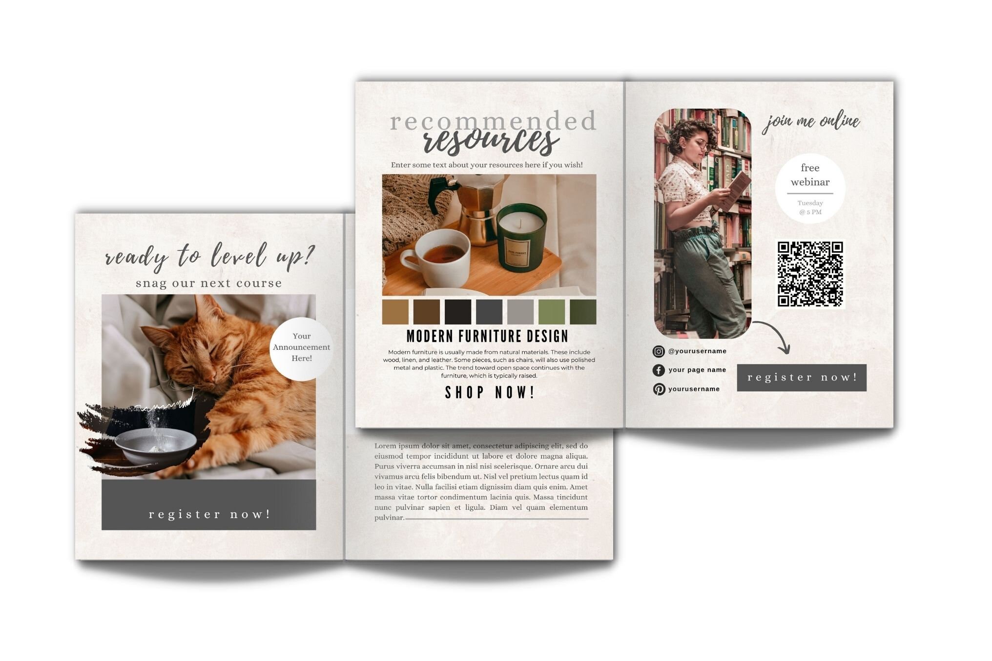 Editable Workbook Template | Canva Coaching Ebook Template | Lead ...