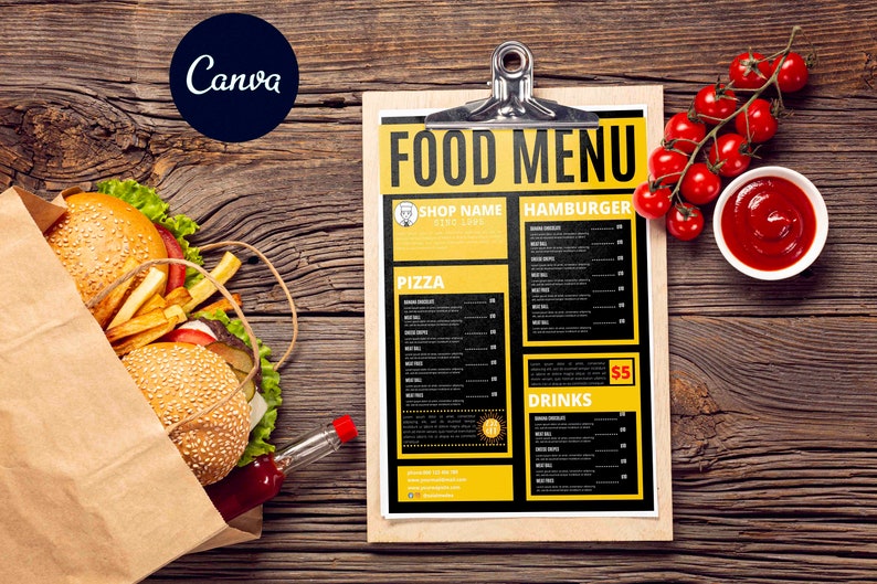 Restaurant Menu, Food Menu, Restaurant Food Menu, Food Menu Template ...