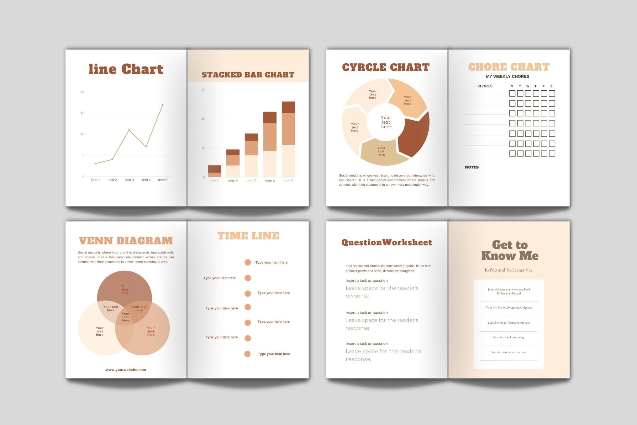 Canva Workbook Template | Canva Journal Magazine Workbook Ebook ...