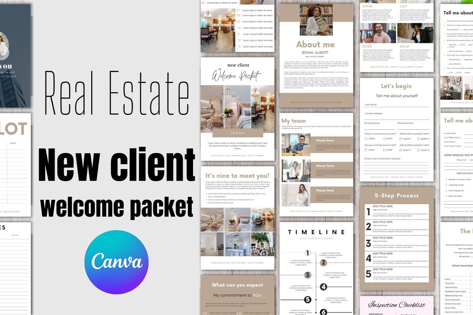 New Client Welcome Packet, Client Welcome Packet Template, New Client ...