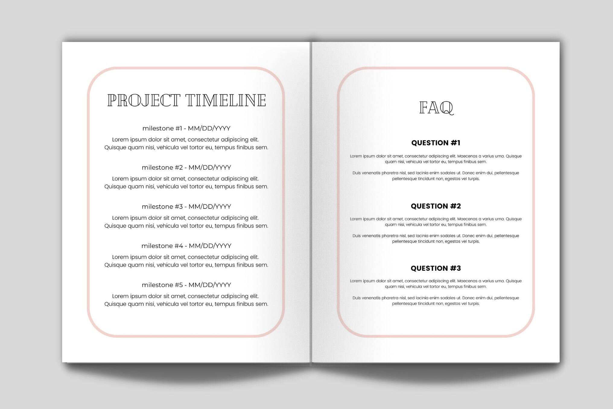 Editable Client Welcome Packet Template, Canva Editable Virtual ...
