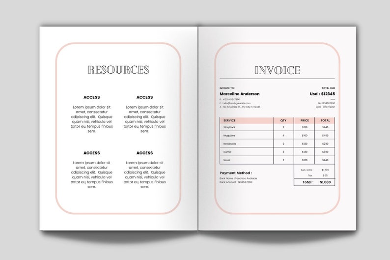 Editable Client Welcome Packet Template Canva Editable Virtual Assistant Welcome Packet New