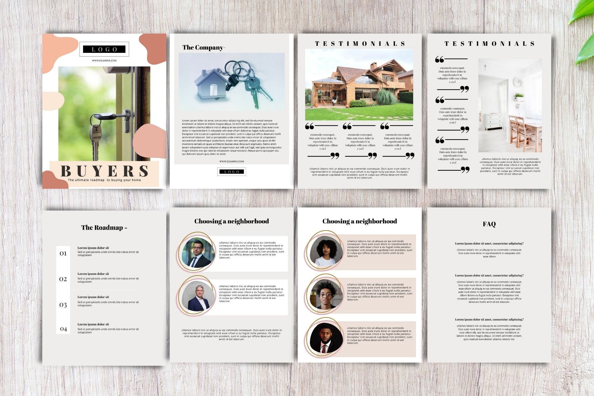 Realtor Buyer Packet & Seller Packet, Real Estate Buyer and Seller ...