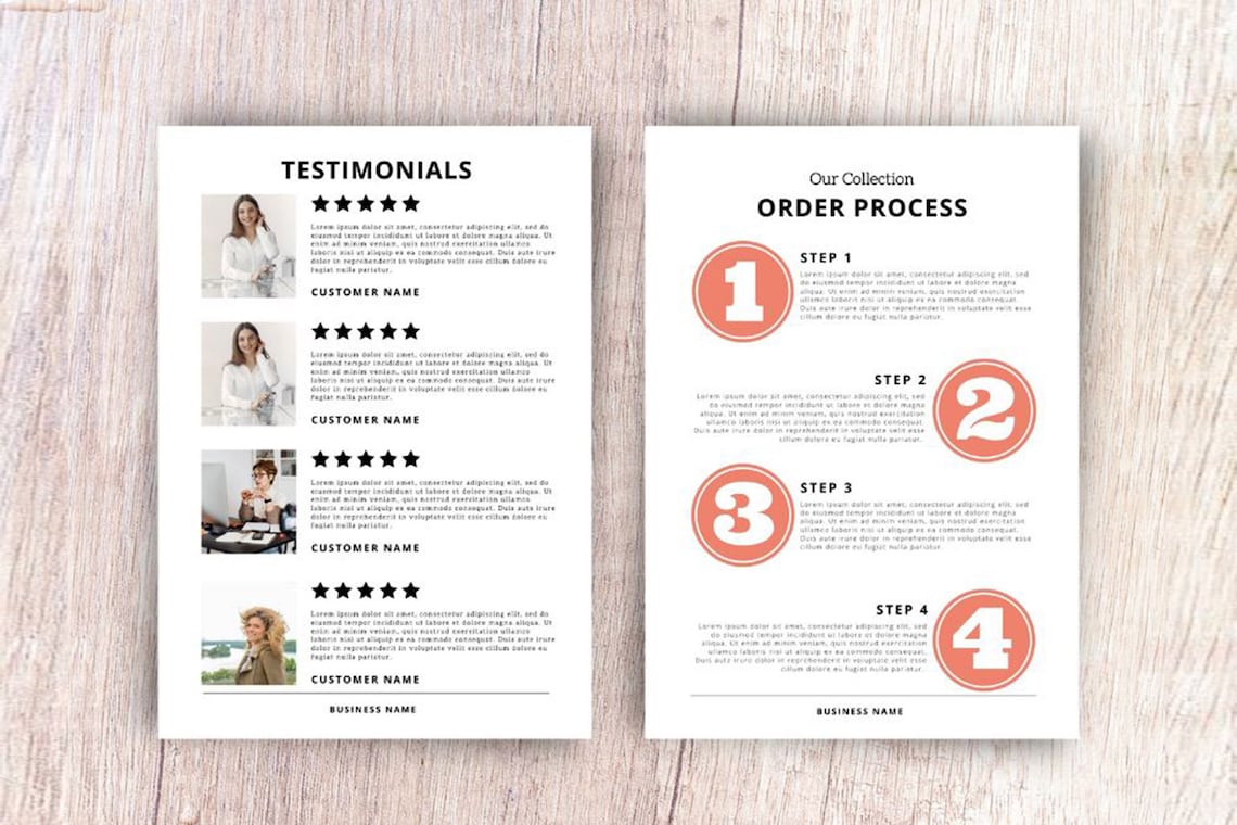 Editable Wholesale Line Sheet Template, Line Sheet for Wholesale Price ...