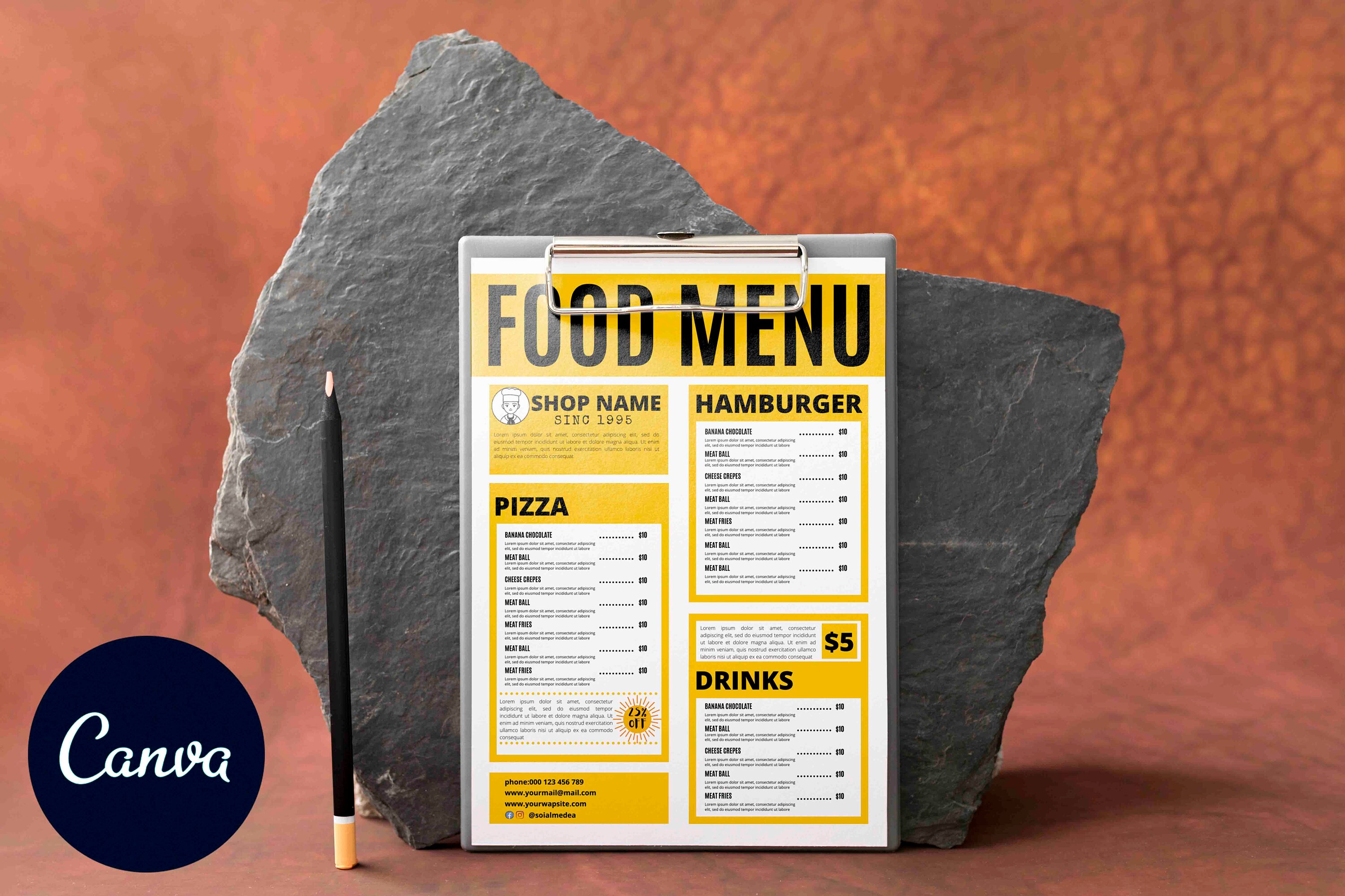 Restaurant Menu, Food Menu, Restaurant Food Menu, Food Menu Template ...