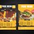 Restaurant Menu Two Sided Food Menu Template, Food Menu Template for ...