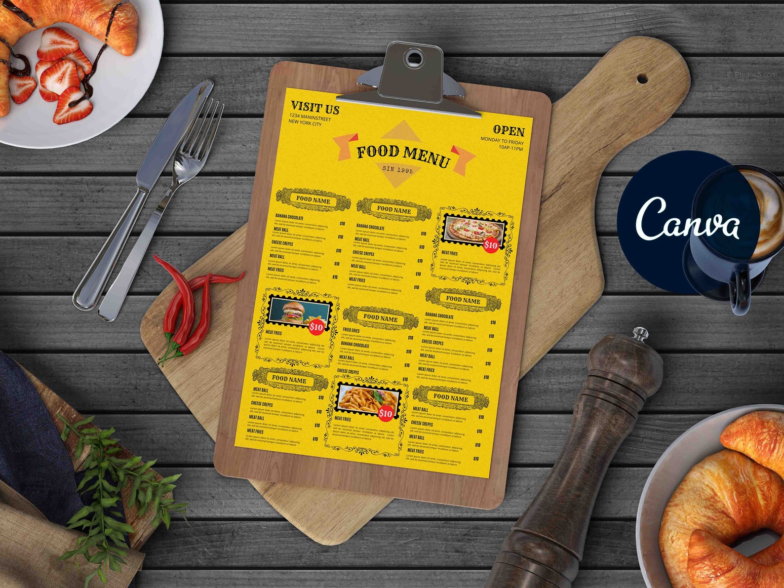 Restaurant Menu, Food Menu, Restaurant Food Menu, Food Menu Template ...