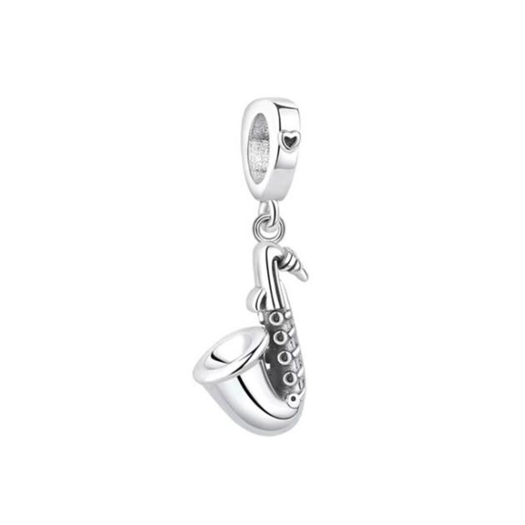 Saxophone Charm Sax Charm Music Charm Fit for Pandora Bracelet , 100% ...