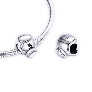 Boxing Gloves Charm for Pandora Bracelet Necklace,100% Genuine 925 ...