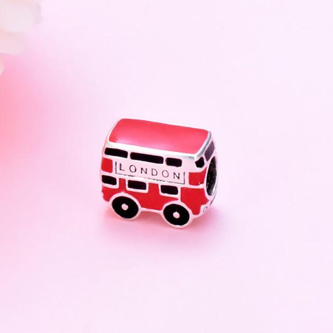 London Bus Charm Fit for Pandora Bracelet , 100% Genuine 925 Sterling ...
