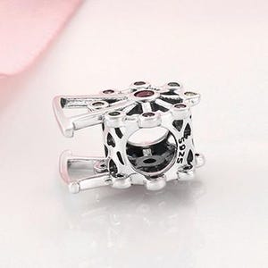 Colorful Ferris Wheel Charm Fit for Pandora Bracelet , 100% Genuine 925 ...